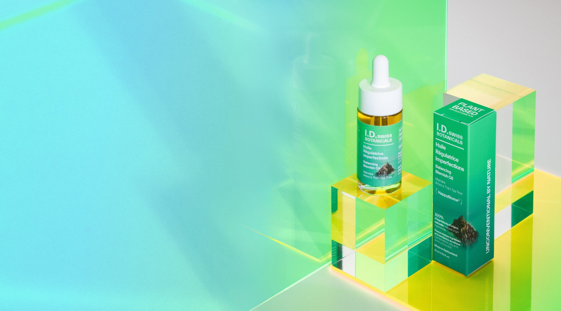 Plant-based neurocosmetics for all skin types - I.D. Swiss Botanicals